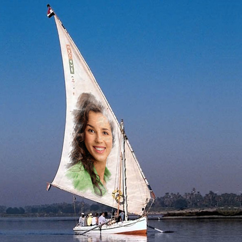 Add 'Romantic Sailer' Travel Themed Picture Frame Online