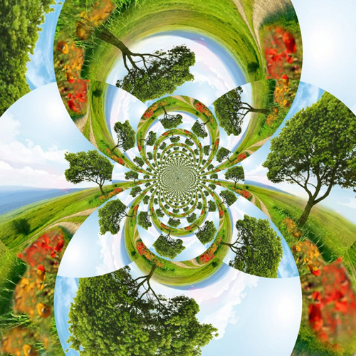 'Crazy Fractal' Online Photo Effect for Your Image