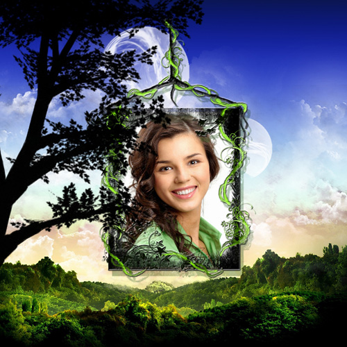 Magic Valley online photo frame for free