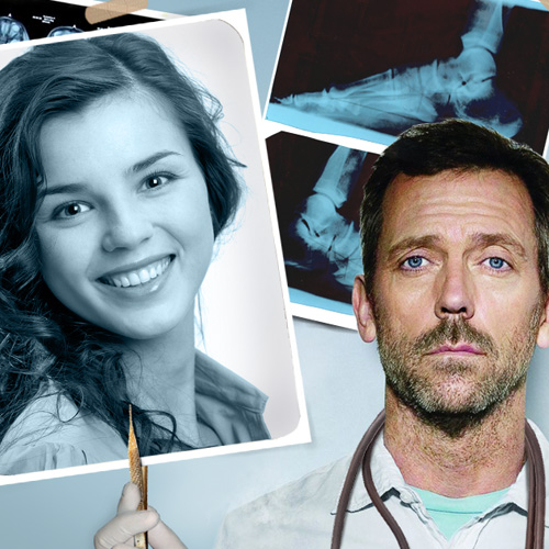 Photo Effect with Celebrity Online: 'House MD'