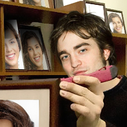 Photo Effect with Celebrity Online: 'Robert Pattinson'