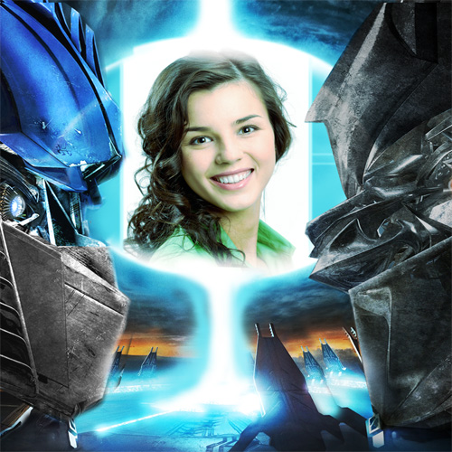 Free online picture frame based on the Transformers movies
