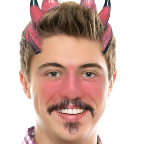 'Horned Mutant' Online Funny Effect to Create a Photo Joke